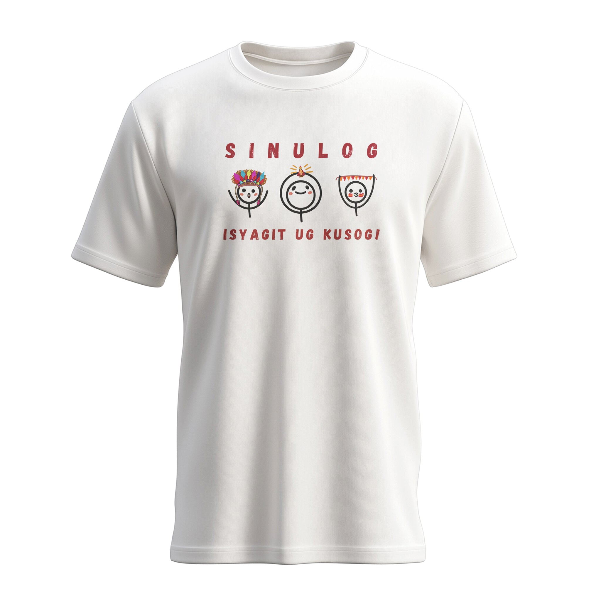 Sinulog Vibes Tee – Choose Your Chant | Suroy Wear