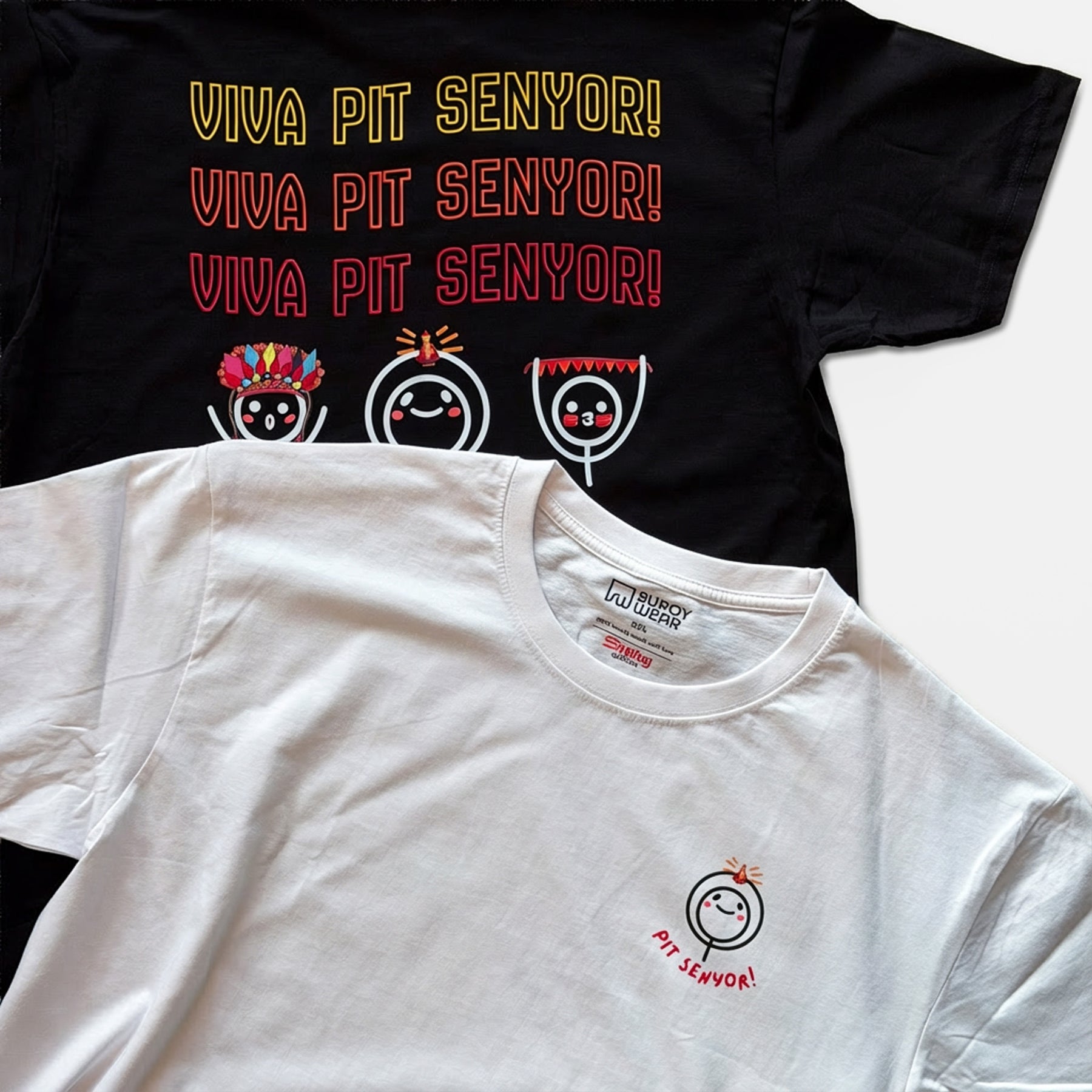 Sinulog Vibes Tee – Choose Your Chant | Suroy Wear